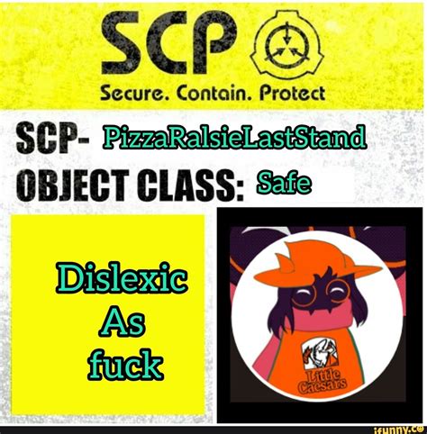 SCP Secure Contain Protect SEP RizzakalsieltastStai OBJECT CLASS Sate As MAGI IFunny