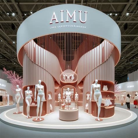 Underwear Exhibition Booth Design Generated By AI Behance