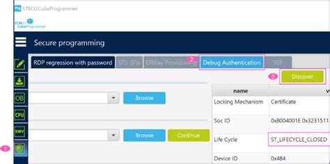 Filesecurity Discovery Commandpng Stm32mcu