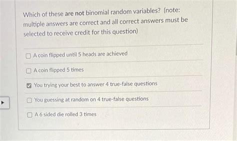 solved which of these are not binomial random variables