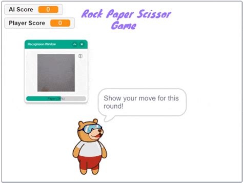 Open Recognition Window Pictoblox Block