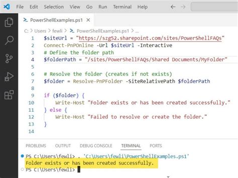 How To Check If A Folder Exists In Sharepoint Online Using Pnp Powershell