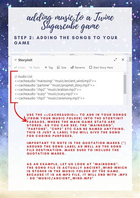 Adding Music To Twine Games Twine The Interactive Fiction Community