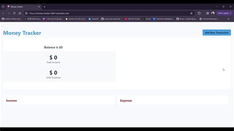 [video] prem khodke on linkedin task 3 money tracker app 🚀 bharat intern