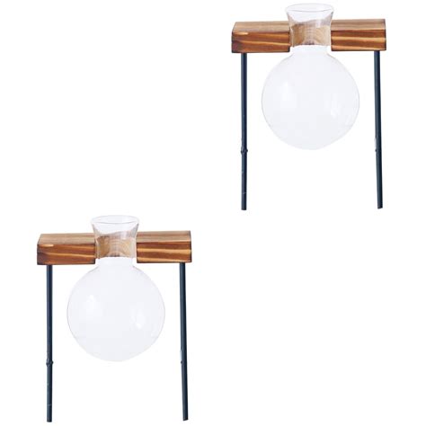 2 Propagation Vases For Plants Terrarium Floral Containers