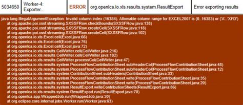 any export to excel isn t working ask openlca question and answer