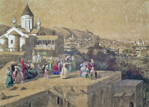 თითქმის ყოველ სტოლზე ნახავდით ქართველ მანდილოსნებს კოპ ჩიხტიანებს რომლებიც ღამის 11 12