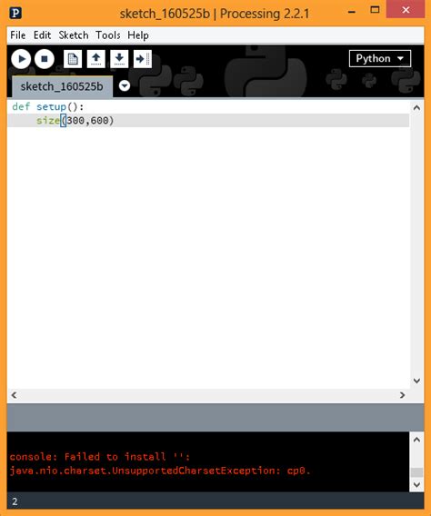 Cant Run Any Sketch Processing 2x And 3x Forum