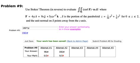 solved problem 9 use stokes theorem in reverse to