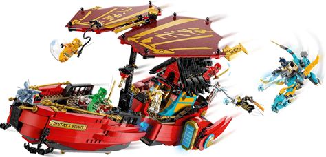 LEGO Ninjago 71797 Kohtalon Alus Kilpailu Aikaa Vastaan Verkkokauppa Com