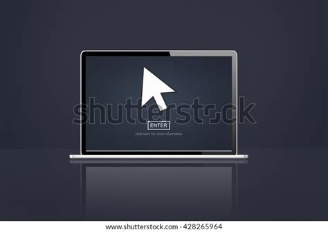 Cursor Mouse Click Arrow Concept Stock Illustration 428265964 Shutterstock