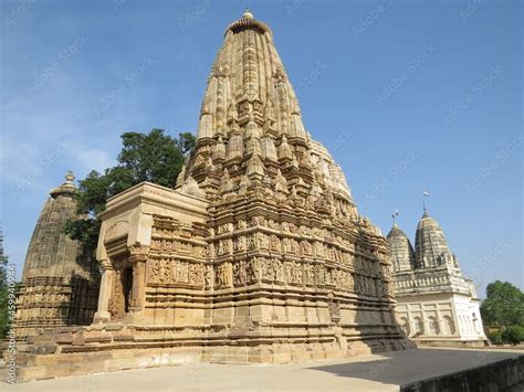 The Erotic Temples Of Khajuraho Stock Photo Adobe Stock