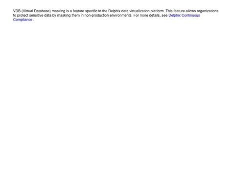 Delphix Postgresql Data Masking Delphix On Dell Powerflex