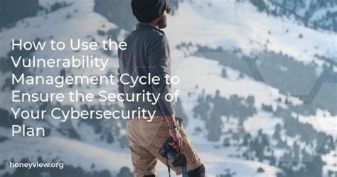 How To Use The Vulnerability Management Cycle To Ensure The Security Of Your Cybersecurity Plan