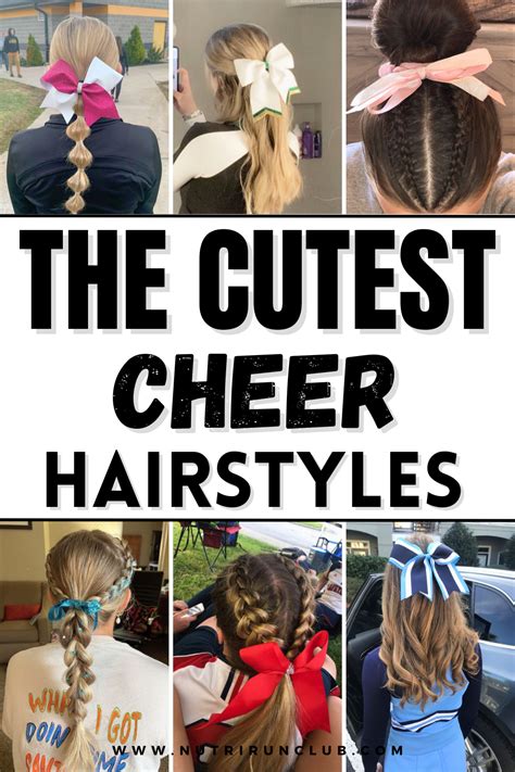 How To Cute Cheerleading Hairstyles Cheerleading Hairstyles Ideas