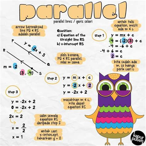 Parallel Lines Pelajaran Matematika Pendidikan Matematika