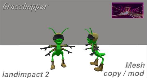 Second Life Marketplace Grasshopper Mesh