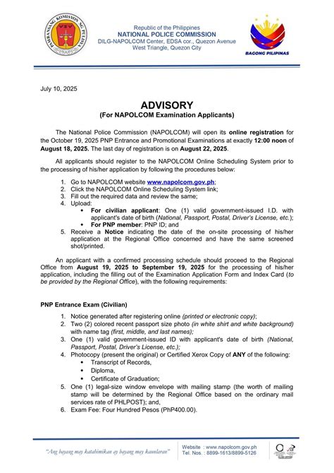 Napolcom Regional Office 7 Facebook