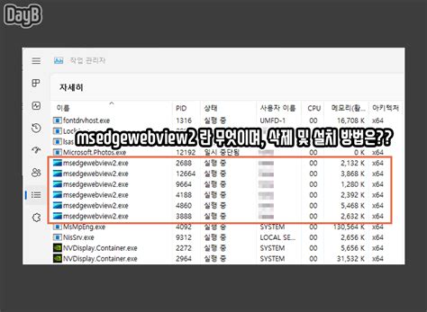 Microsoft Edge Webview2는 무엇이며 삭제 설치 방법 네이버 블로그
