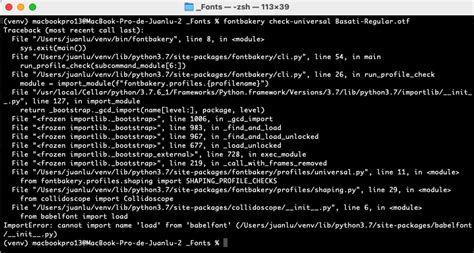 Several Checks Not Working · Issue 4001 · Fonttoolsfontbakery · Github