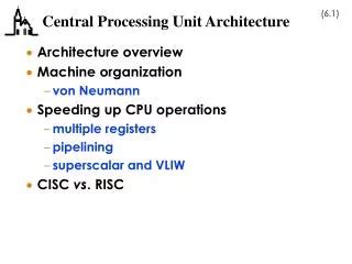 PPT Central Processing Unit CPU PowerPoint Presentation Free Download ID 6189404