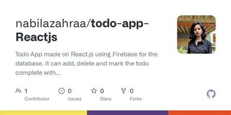 Github Nabilazahraatodo App Reactjs Todo App Made On Reactjs Using