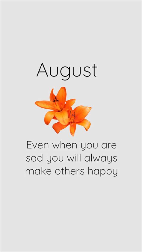 August Wallpaper For Phone August 9 Quotes