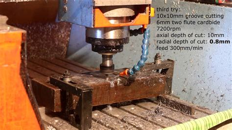 Cutting Steel with my DIY CNC router - YouTube