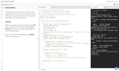 solved cengage mindtap q search this course debugging
