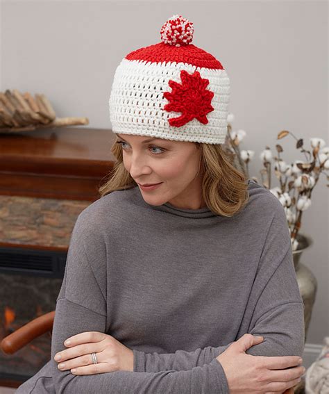 Ravelry Adult Maple Leaf Hat Pattern By Salena Baca