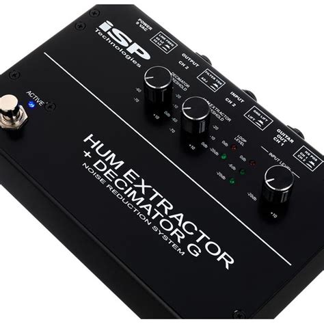 Isp Technologies Extractor Decimator G Pedal Thomann Uk