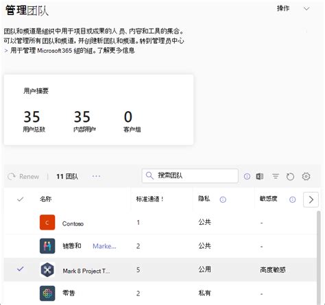 在 microsoft teams 管理中心中管理团队 microsoft teams microsoft learn