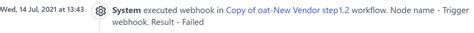 Ticket Is Update Event In Workflow Is Not Triggered When Webhook Fails