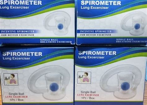 Drip Flow Spirometer Lungs Exerciser Hand Held At Rs 140 In Howrah
