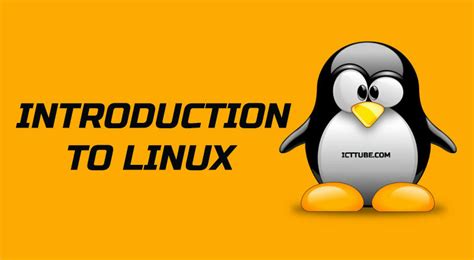 Introduction To Linux Icttube