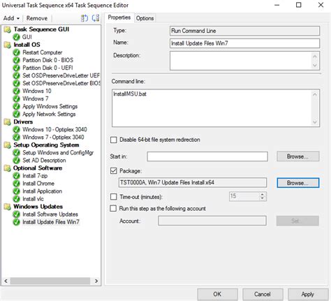Sccm Task Sequence With Gui How To Install More Then One Image With A Single Task Sequence