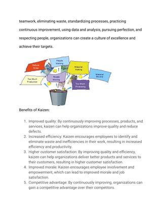 Kaizen Pdf Business Administration Business