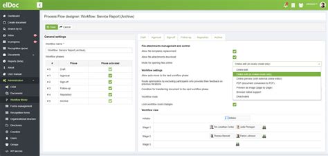 Document Workflow Automation Eldoc No Code Integrated Automated Platform In Cloud