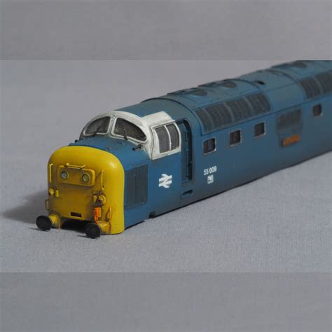 3d Printed Class 55 Deltic Diesel Locomotive Tt120 Rescaleable To 2mm 3mm N Ho Oo Rail