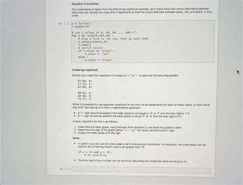 Solved Question 5 4 Points The Code Below Is Eaken From
