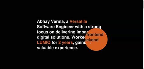 Video Abhay Verma On Linkedin Mernstack Reactjs Gsap Webdevelopment Gravitycoding
