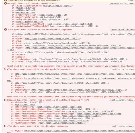 Rt Rapier Breaks With Strictmode Enabled · Issue 118 · Pmndrsreact