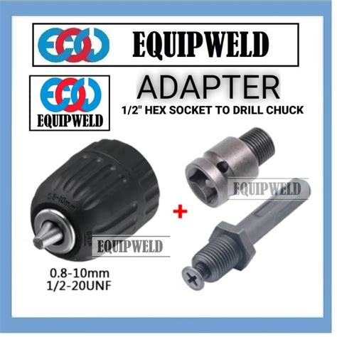 1 2 Square Hex Shank Socket Quick Release Drill Chuck Adapter Converter Conversion Tool For