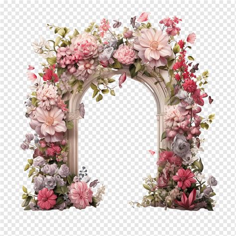 꽃 아치 Png Pngwing