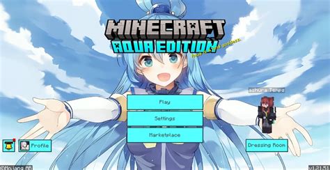 Aqua Gui Bedrock Minecraft Texture Pack Aqua Gui Bedrock Minecraft Texture Pack