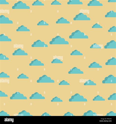 Cloud Computing Pattern Background Stock Vector Image And Art Alamy