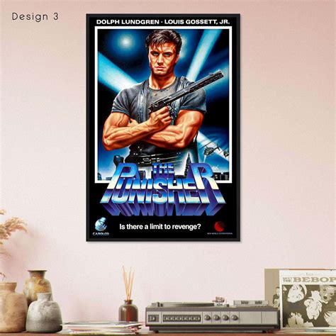 The Punisher 1989 Movie Poster Print Citiesbox
