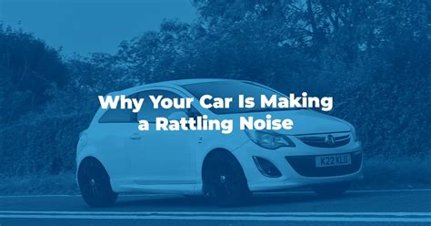Rattling Noise | BookMyGarage