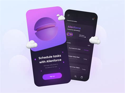 Task Manager Mobile App Design By Julius Branding For Alphadesign On