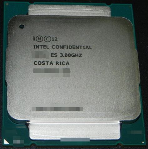 New Photos Of Core I7 5960x ‘haswell E Show Up On The Web Kitguru